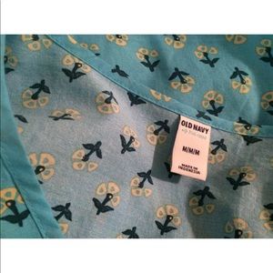 Old Navy | Tops | New Old Navy Tunic Top Swim Cover Up Blouse Shirt ...